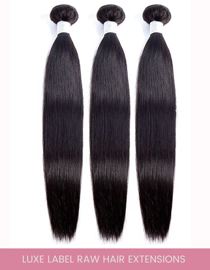 Virgin Indian Single Bundles - Straight Hair – Label Me Luxe Hair